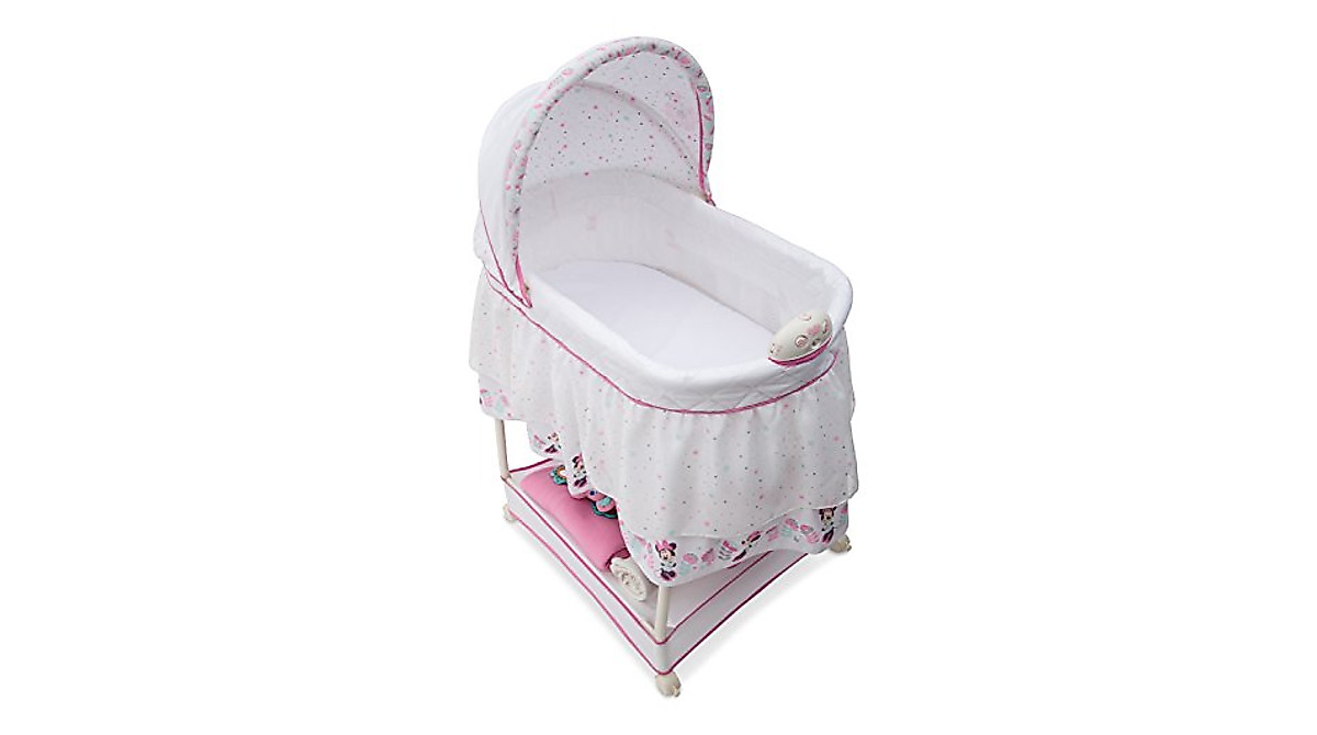 Delta Minnie Mouse Bedside Bassinet - Portable Comfort & Soothing