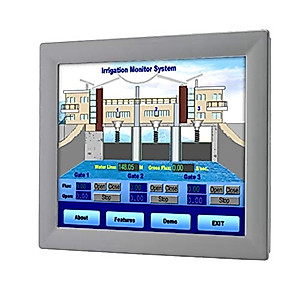 (DMC Taiwan) 17 inches SXGA Industrial Monitor with Resistive Touchscreen and Direct-VGA Port