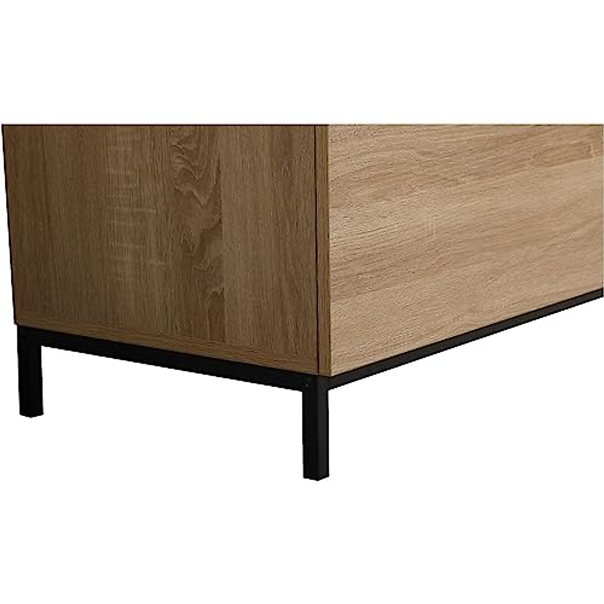 Elegant Decor 32 inch lateral File Cabinet in Mango Wood