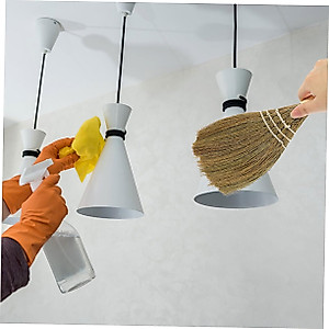 KICHOUSE 3pcs Kitchen Cleaning Broom Home Cleaning Straw Broomstick Desk Brooms Whisk Broom Sweeping Broom Indoor Grass Portable Desk Broom Decorative Broom Miscanthus Desktop