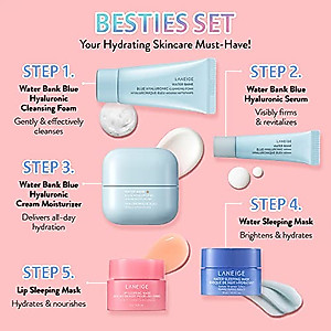 LANEIGE Besties Set: Hydrate & Nourish on-the-go (Packaging may vary)