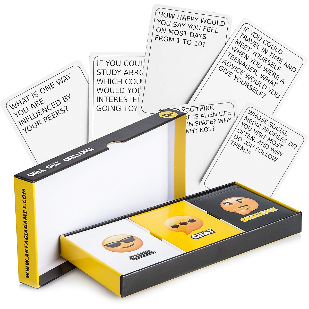 ARTAGIA Fun Social Skills and Therapy Game for Adults and Teenagers: CBT Family Game for Therapeutic Conversations and Better Relationships. Counseling Tool