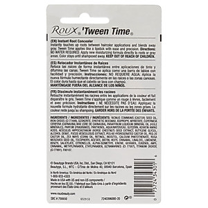 Instant Root Concealer by Roux, Black Hair Color, Temporary Touchup Stick, Pack of 1