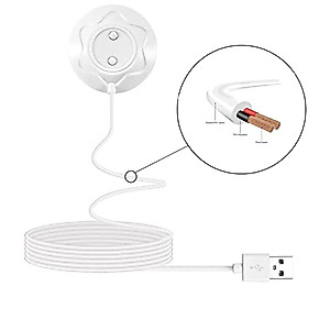 Replacement Rose Charger,Standing Magnetic Charger USB Cable,Replacement Base Dock Station for Rose Only-12mm