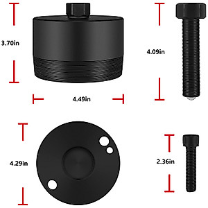 303-1513 Rear Crankshaft Seal Remover Tool Fits for Ford Super Duty F-250, F-350, F-450, F-550, F-650/750 equipped with 6.7 L Power stroke Diesel Model, Replace ST-148, 4 pcs