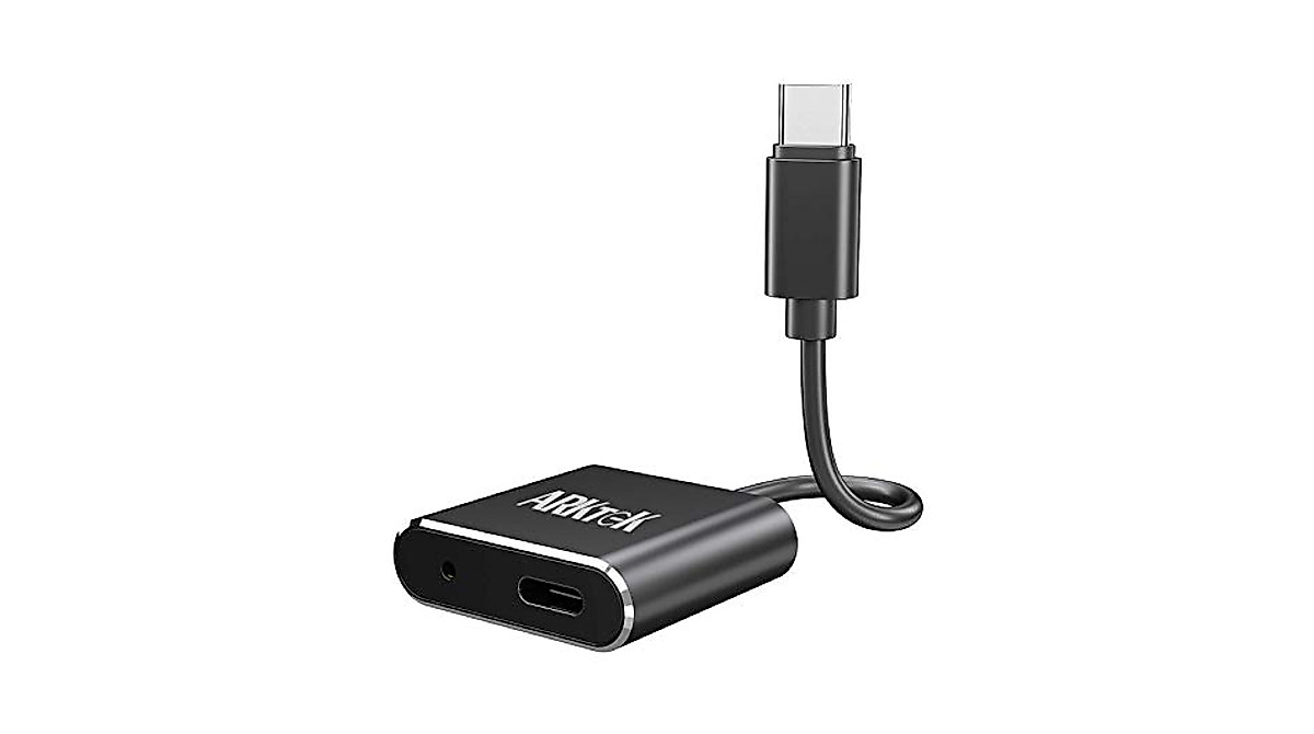 ARKTEK USB-C to 3.5mm Audio Adapter USB Type C to Headphone Jack AUX Hi-Res with DAC PD Fast ...