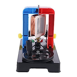 AMZOPDGS Wind Turbine Model, DIY Hand Electricity Generator Model Generator Electromagnetic Induction Experiment Education Toys