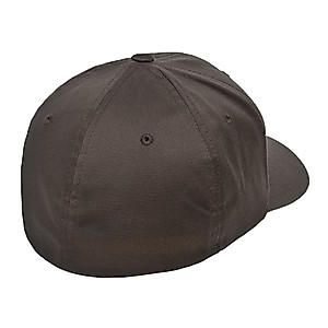 Flexfit 6277 Wooly Combed Twill Cap Dark Gray