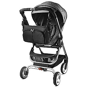Baby & Beyond's Essential Bag, Compatible with Doona Car Seat Stroller, with additional hooks and straps to be compatible with any universal stroller, Converts into Tote Diaper Bag