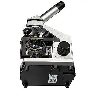 BRESSER Junior Biological Microscope Set 40-1600x Magnification with LED Illumination and USB Lens