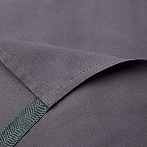 KitchenAid Solid Apron Single Pack, Charcoal Grey, 32"x28"