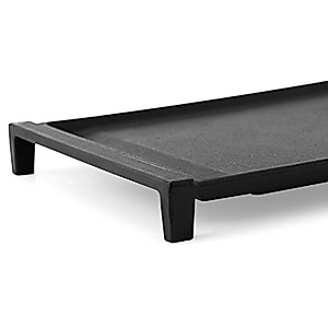 Griddle WB31X24738 Replacement Parts for GE Stove Parts WB31X24998 Griddle Plate General Electric Gas Range Parts Stove Top Cast Iron Center Griddle JGSS66SEL3SS JGS760EEL2ES Flat Top Pan 1 Pcs