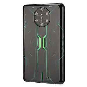 Tablet for Kids, MT6592 8 Cores CPU Green 1960x1080 IPS for Android 10 7 Inch Tablet Dual Camera for Work (US Plug)