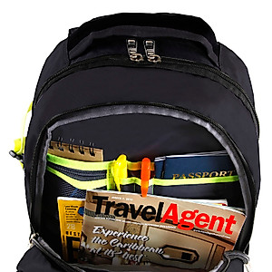 Fila Vertex Tablet and Laptop Backpack, Black, One Size