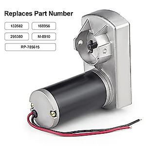 JDMON RV Slide Out Motor in-Wall Slide-Out Motor 18:1 Ratio Replace M-8910 168956, 295380, 131903, 12 Volts 5800 RPM Venture Acuator for RV Camper Trailer