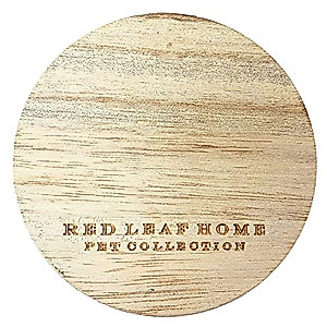 Red Leaf Home | Cedarwood Citrus Pet Deodorizing Jar Candle | Large | Gift, Perfect for Dog & Cat Owners | Contains DeoBoost | 15.5oz
