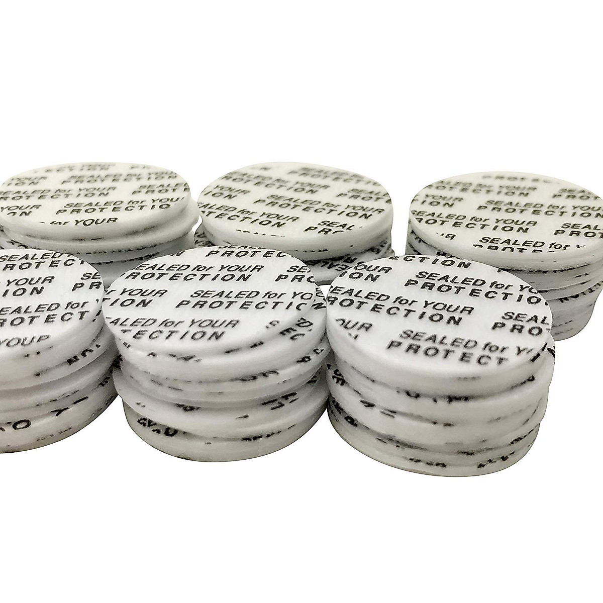 Sunscreen Flask Seals for Cruise Booze Hidden Liquor Bottles Sneak Alcohol | 100 PACK | 21mm | Fits Nearly All Secret Flasks