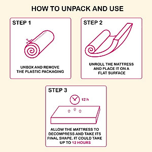 XOLLOZ | Lash Bed Mattress + Pillow | Comfortable Mattress Topper - with Four Corner Straps & Anti-Slip Bottom | Curved Lash Bed Pillow with Neck and Back Support, Two Pockets On The Sides