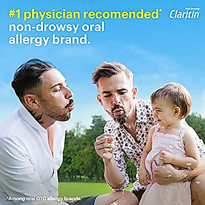 Claritin 24 Hour Non-Drowsy Allergy Medicine Bundle Pack, Prescription Strength Allergy Relief with 10mg Loratadine, Antihistamine, 45ct Tablets and 10ct Liquid Gels