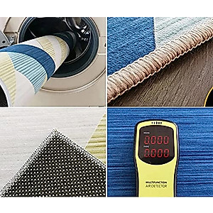 Irregular Shaped Modern Emerald Green Area Rug for Living Room Dining Room Playroom Bedroom Soft Fluffy Rug Extra Large Indoor Outdoor Carpet 5x7ft