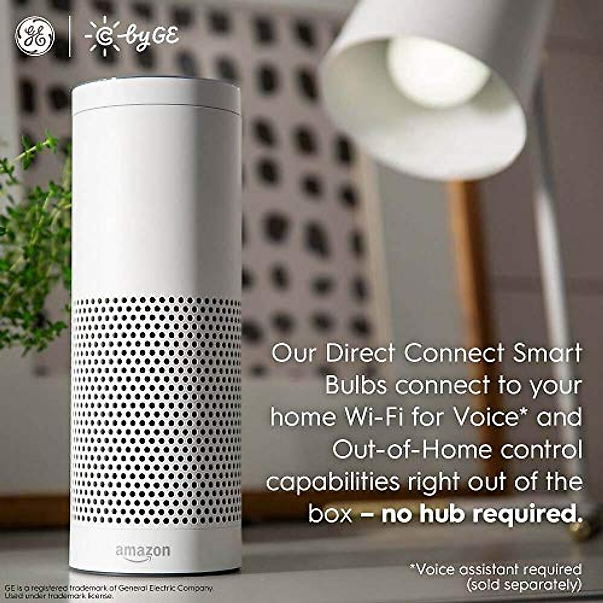 GE Lighting CYNC Smart LED Light Bulbs, Bluetooth and Wi-Fi Enabled, Alexa and Google Assistant Compatible, Soft White (2 Pack) Packaging May Vary