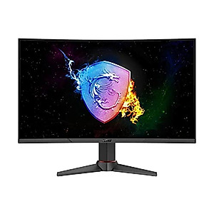 MSI Optix MAG271VCR 27" FHD Gaming 1800R Curved Monitor 165Hz - 1920 x 1080 FHD LED Display @ 165Hz - 1800R Curved Panel - 1ms Respone Time - AMD FreeSync Technology - Non-Glare Screen w/Narrow