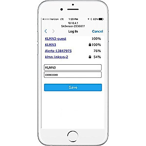 Water and Temperature Alert with Text Message and Email Notifications, Dual sensors