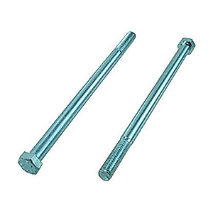 5/16"-18 X 6-1/2" Zinc Plated Grade 2 Hex Head Bolts (Pack of 12)