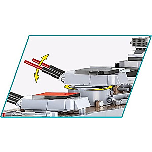 COBI Historical Collection World War II Battleship Bismarck, Executive Edition