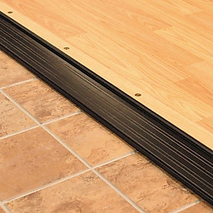 M-D Building Products 77792 1-1/8-Inch by 4-9/16-Inch - 36-Inch TH393 Adjustable Aluminum and Hardwood Sill Inswing, Bronze