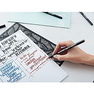 edding 1255 Calligraphy Pen Pack of 3 - Black