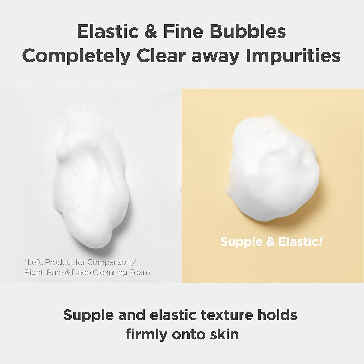 ma:nyo Pure & Deep Cleansing Foam | Gentle Face Wash with Natural Ingredients | Removes Impurities & Excess Sebum | Suitable for All Skin Types | Korean Skincare 6.7 fl oz (200ml)