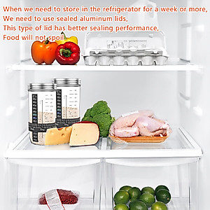 Sourdough Starter Jar Kit 650ml Sourdough Starter Container Glass Sourdough Fermentation Jar Wide Mouth with Cloth Cover Spatula Scraper Thermometer Strip Elastic Band Rubber Band for Home Bakery