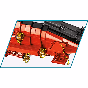 COBI Historical Collection World War II Battleship Bismarck, White