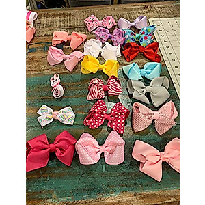 PET SHOW 1000pcs 100G/Pack Bulk Dog Rubber Bands for Hair Grooming DIY Hair Bows Top Knots for Puppies Cats Farm Animals Small Medium Large Dogs