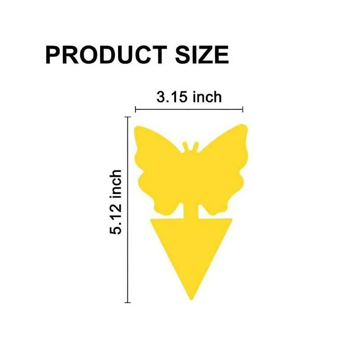 Zevo Flying Insect Trap Refill, 2 Count (Pack of 2), Set with (4) pcs of Exclusive Fusion Shop Store Modern Yellow Sticky Fruit Trap (Device is NOT Included)