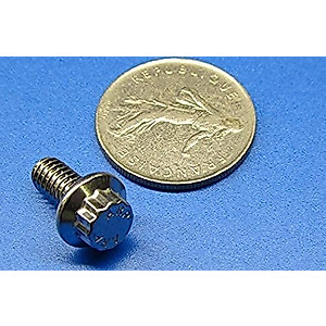 18-8 Stainless Steel 12 Point FT Bolts 1/4"-20 Thread x .500 Length 5 pcs