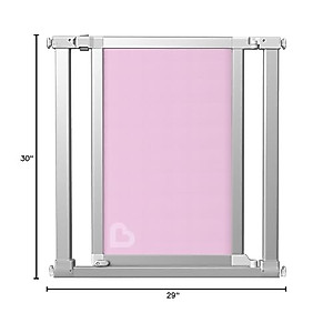 Munchkin Vibe Mesh and Steel Baby Gate, Cherry, Model MKSA0511-011