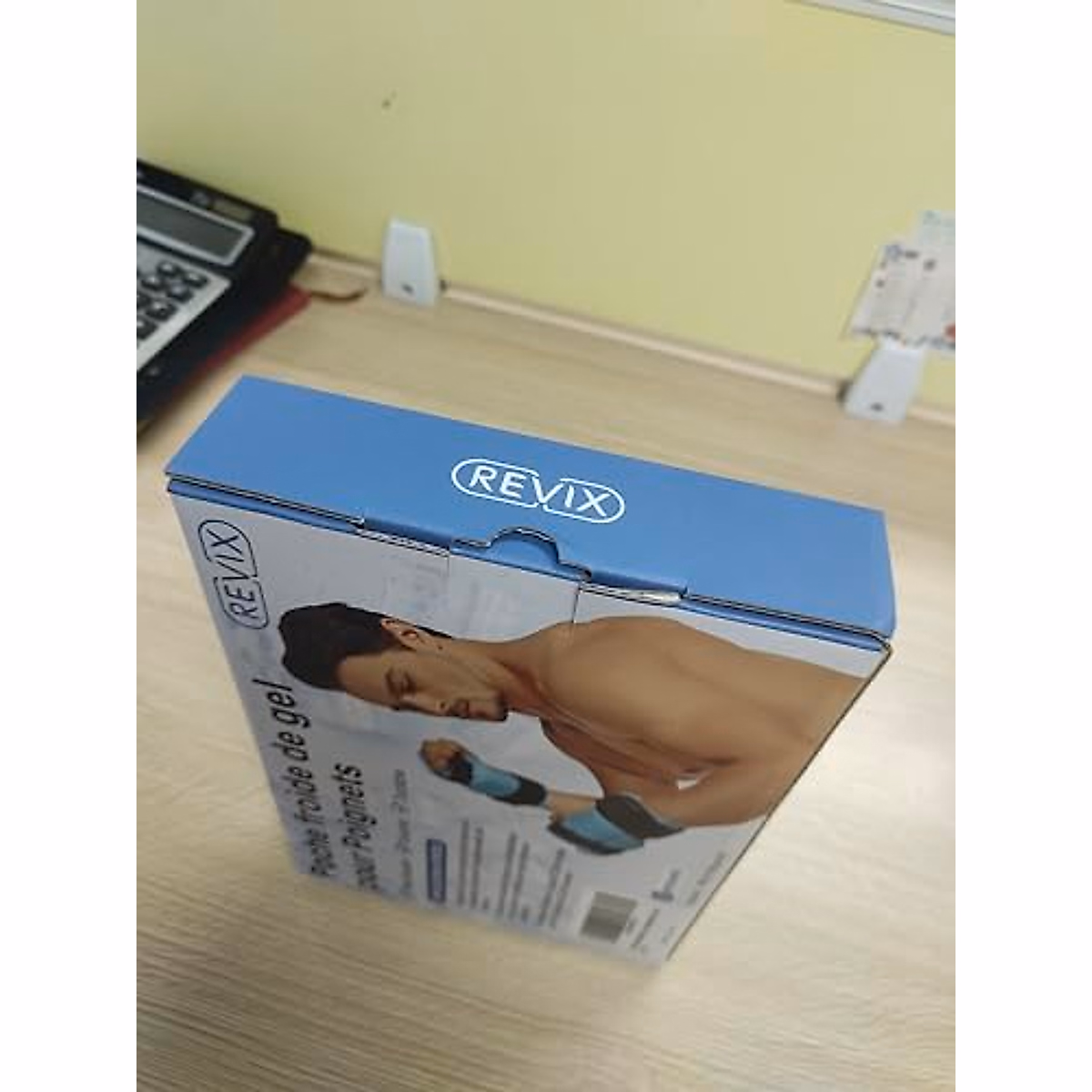 REVIX Wrist Ice Pack Wraps for Carpal Discomfort Soothing (2-Piece Set) Reusable Gel Hand Ice Packs, Cold Pack with Cold Compress, Promote Flexibility and Reduce Fatigue