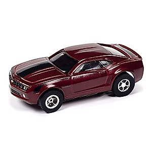 Auto World Xtraction 2010 Chevrolet Camaro (Garnet Red) HO Scale Slot Car