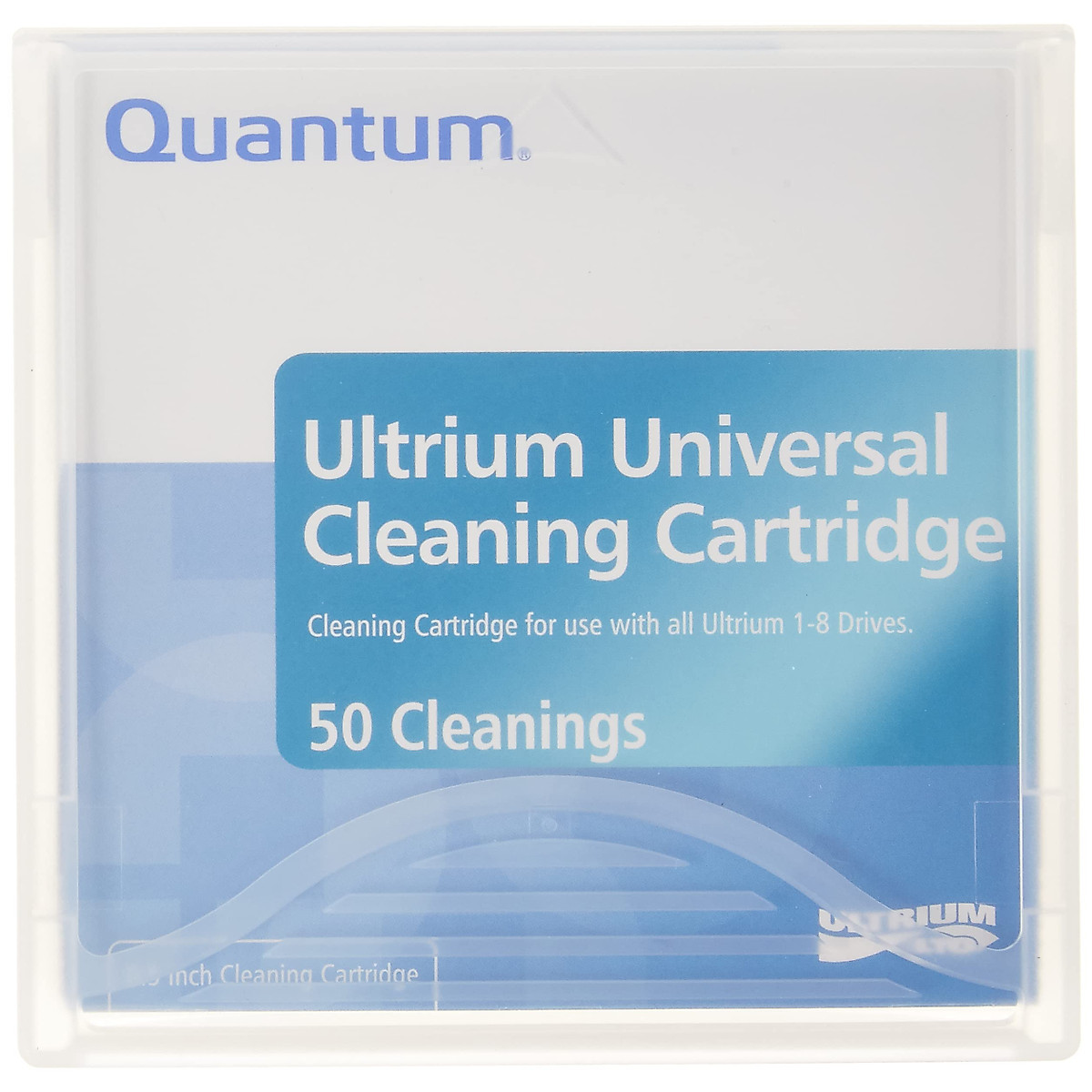 Quantum LTO Ultrium x 1 - Cleaning Cartridge (MR-LUCQN-01), Black
