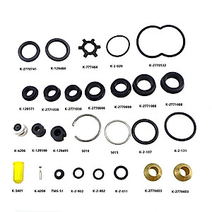 Hydro Boost Seal Leak Repair Kit Fit for Ford/GM/Chrysler/Chevrolet/F-150/F-250/F-350/G30 S10/Bronco Expedition Rubber Replace 2771004x
