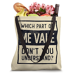 Funny ME VALE Spanish Mexico - No Me Importa Espanol Mexican Tote Bag