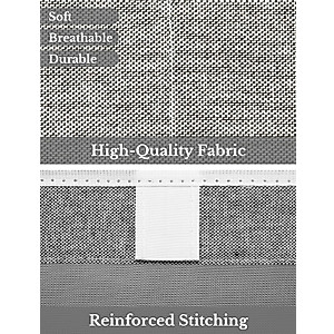 StorageWorks Closet Storage Bins, Large Storage Baskets with Clear Window and Handles, Fabric Organizer for Clothes, Foldable Cube for Shelves, Gray, 3 Pack