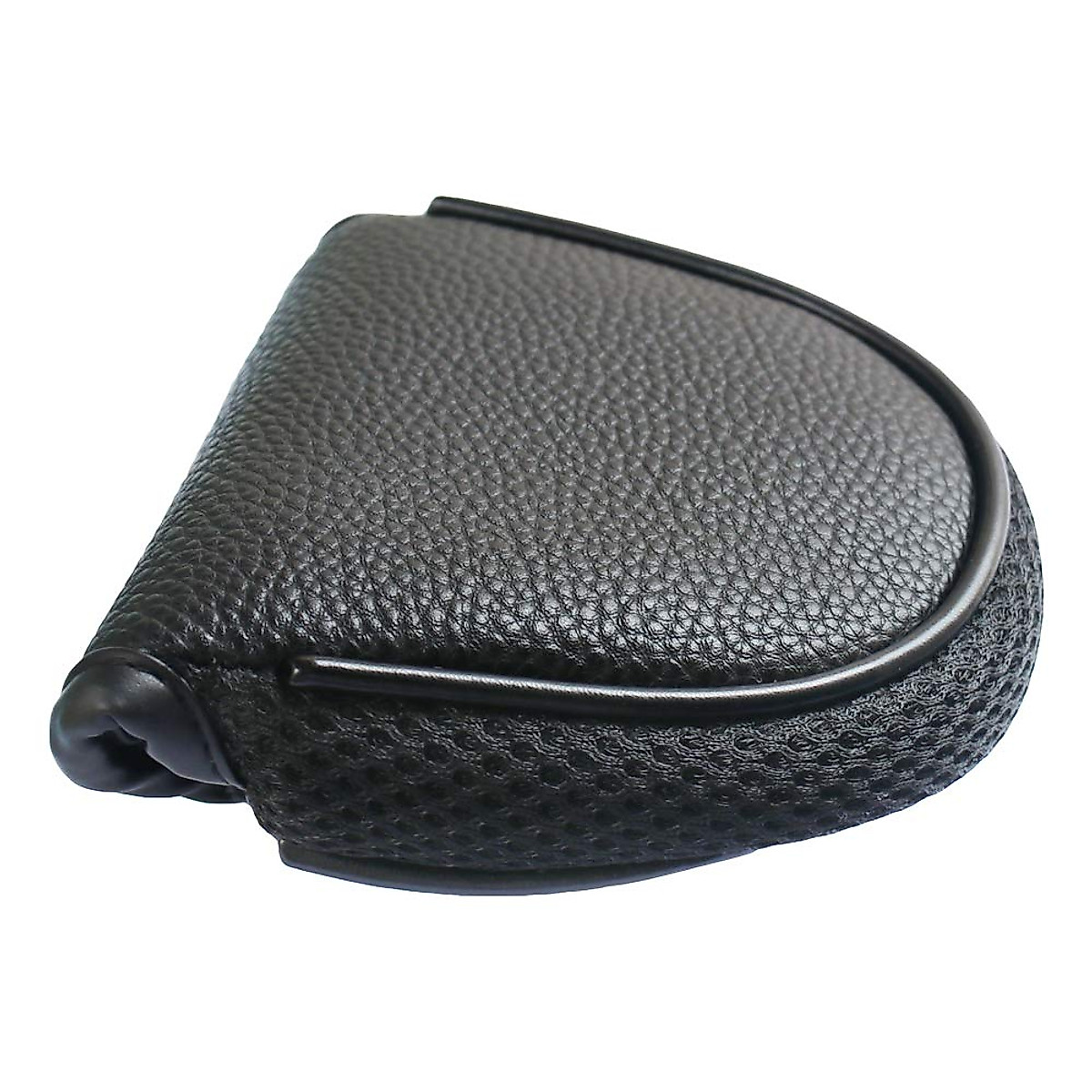 HISTAR Golf Mallet Putter Headcover for Taylormade Scotty Cameron Odyssey Velcro (Black)