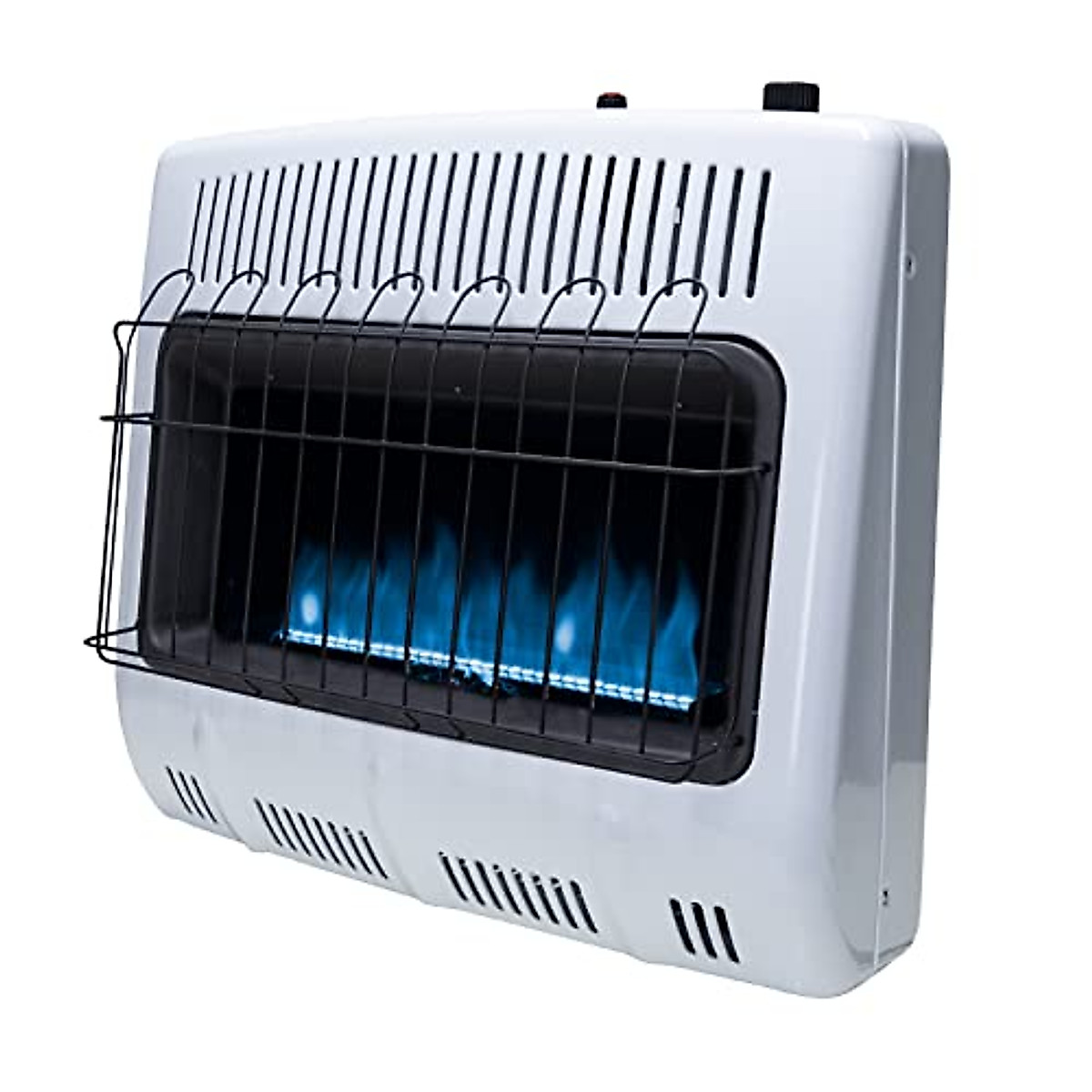 Mr. Heater 30,000 BTU Vent Free Blue Flame Natural Gas Heater MHVFB30NGT, White