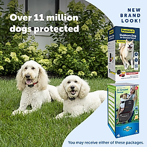 PetSafe Stubborn Dog In-Ground Pet Fence for Dogs and Cats - from the Parent Company of INVISIBLE FENCE Brand - Multiple Wire Gauge Options - Keep Pets Secure in Your Yard