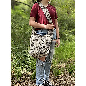 Original Collections Celestial Cross Body Shoulder Bag Purse in Gray