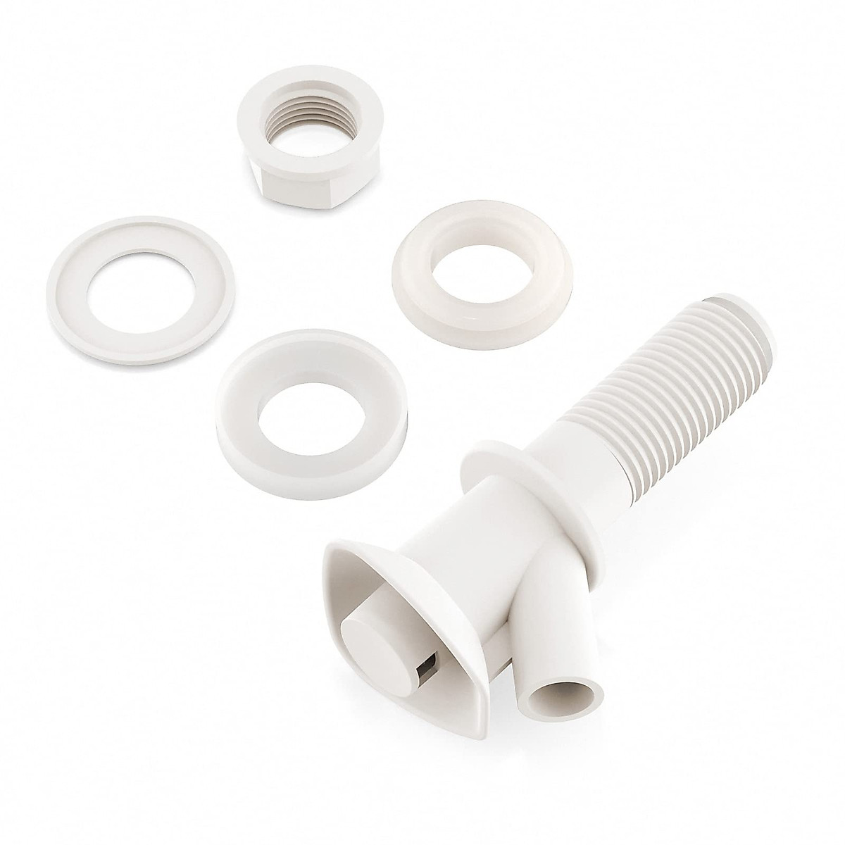 ZAITOE Water Cooler Spigot for Rubbermaid Gott Cooler Valve, Push-Button Plastic Cooler Faucet with Seal Ring, Water Juices Beverages Dispenser Replacement Spigot (Pack of 2)