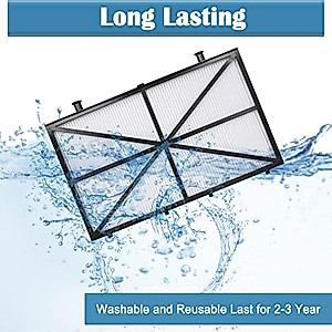 Fil-fresh Robotic Pool Cleaner Filters, Replaces for Dolphin M400/M500 & Nautilus CC Plus Ultra Fine Cartridge Filter Panels, Part Number 9991432-R4, Pack of 4
